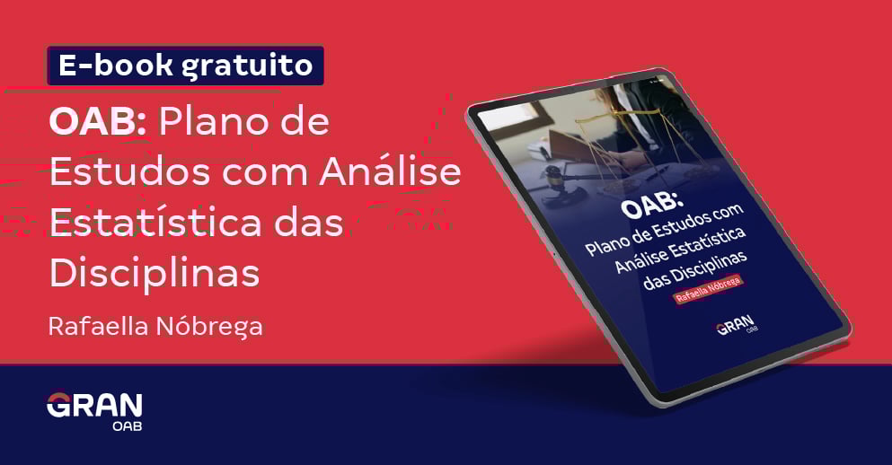 OAB - Plano de Estudos com Análise Estatística das Disciplinas